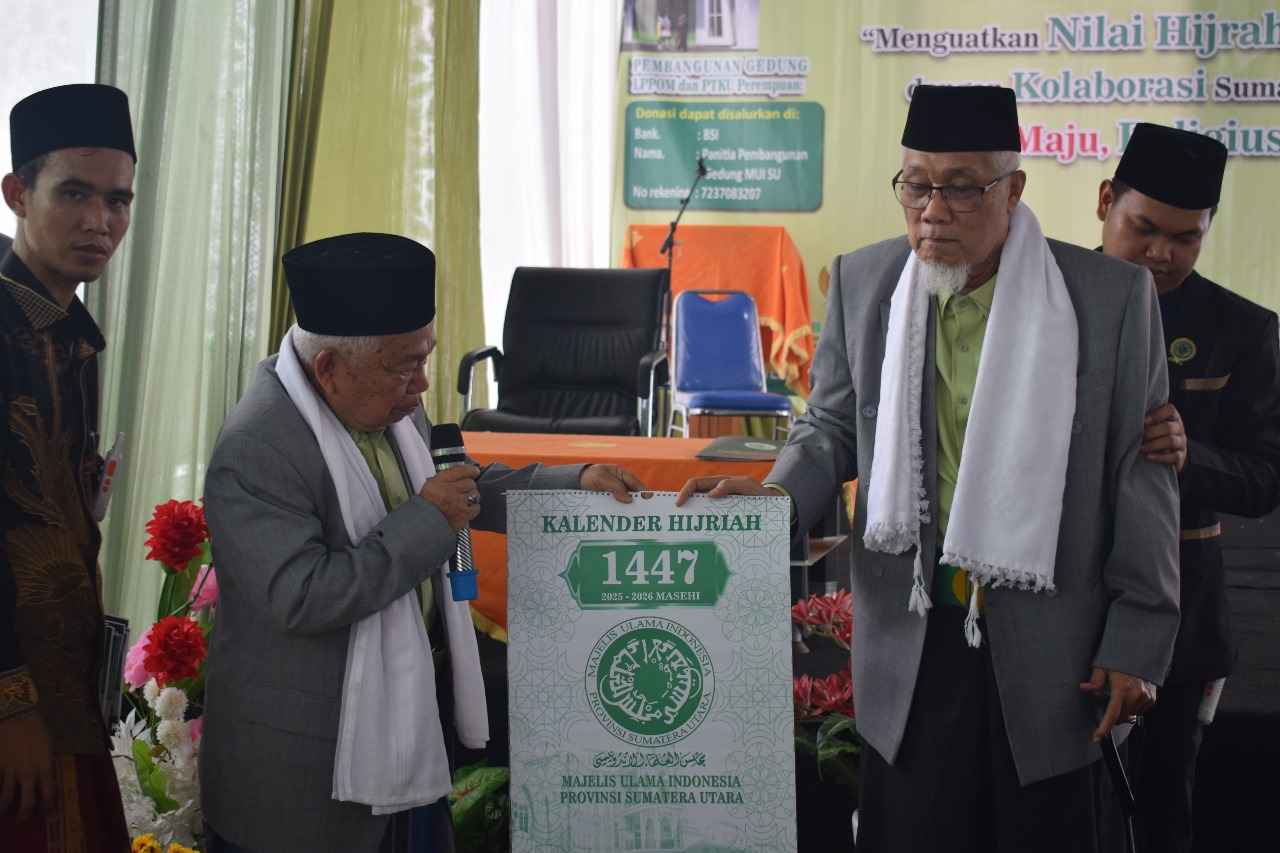 Peluncuran Kalender Hijriah 1447 H, MUI Sumut Kukuhkan Komitmen ...